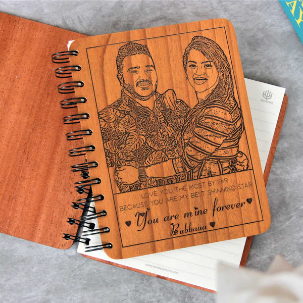 Wooden Notebooks | Personalized Wood Journals & Wooden Pens Tagged ...