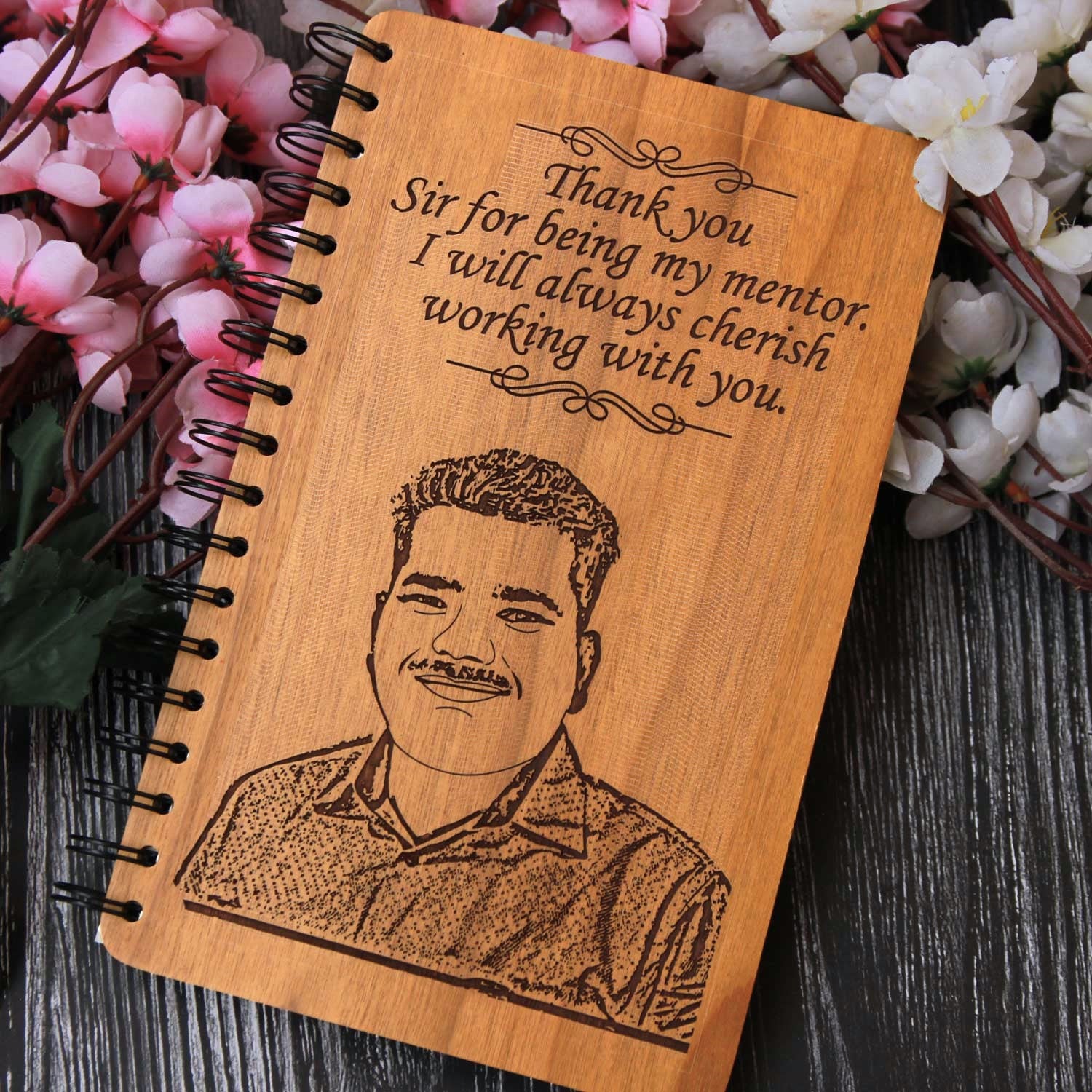 Wooden Notebooks | Personalized Wood Journals & Wooden Pens Page 2 ...