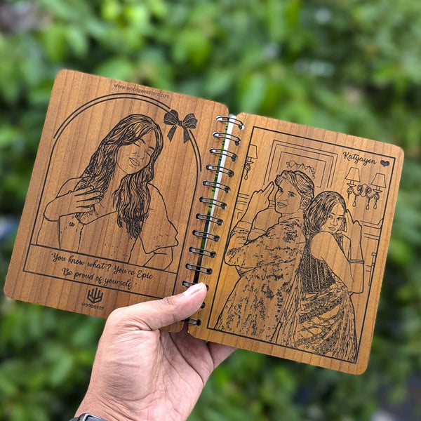 Personalized Wooden Diary for Best Friends – Partners in Crime Forever ...