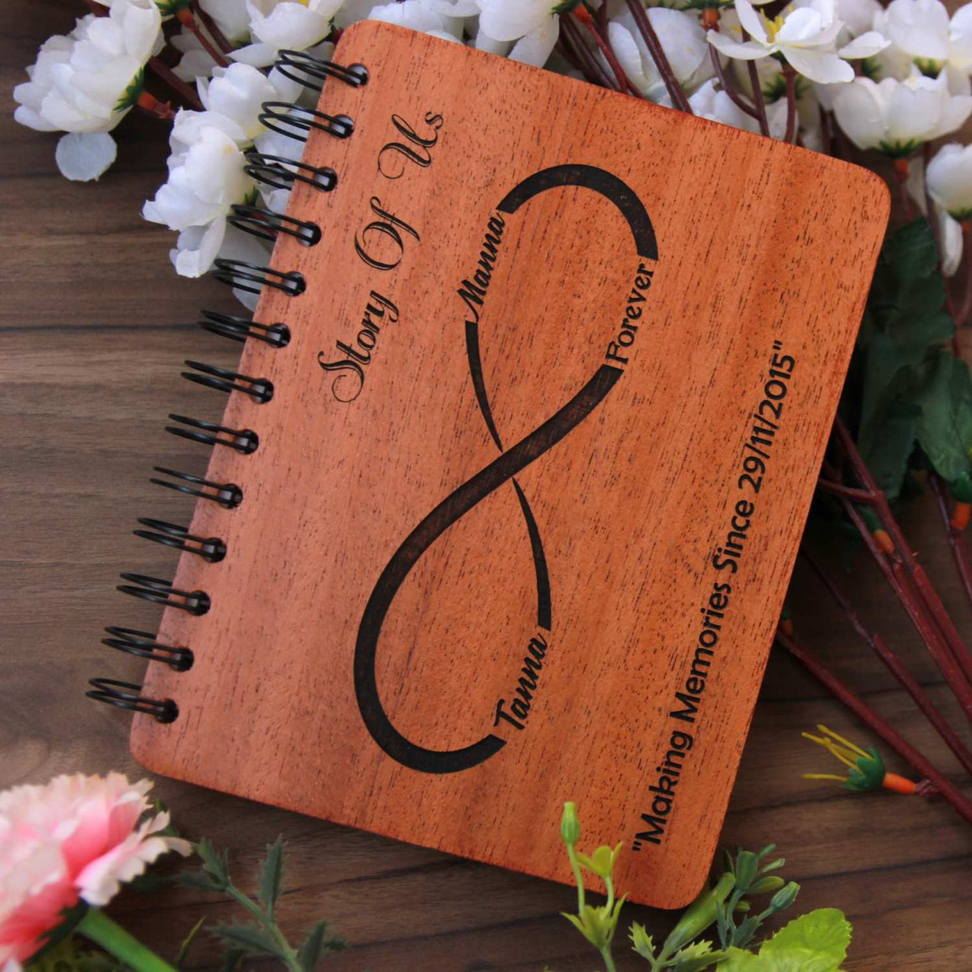 Wooden Notebooks | Personalized Wood Journals & Wooden Pens - woodgeekstore