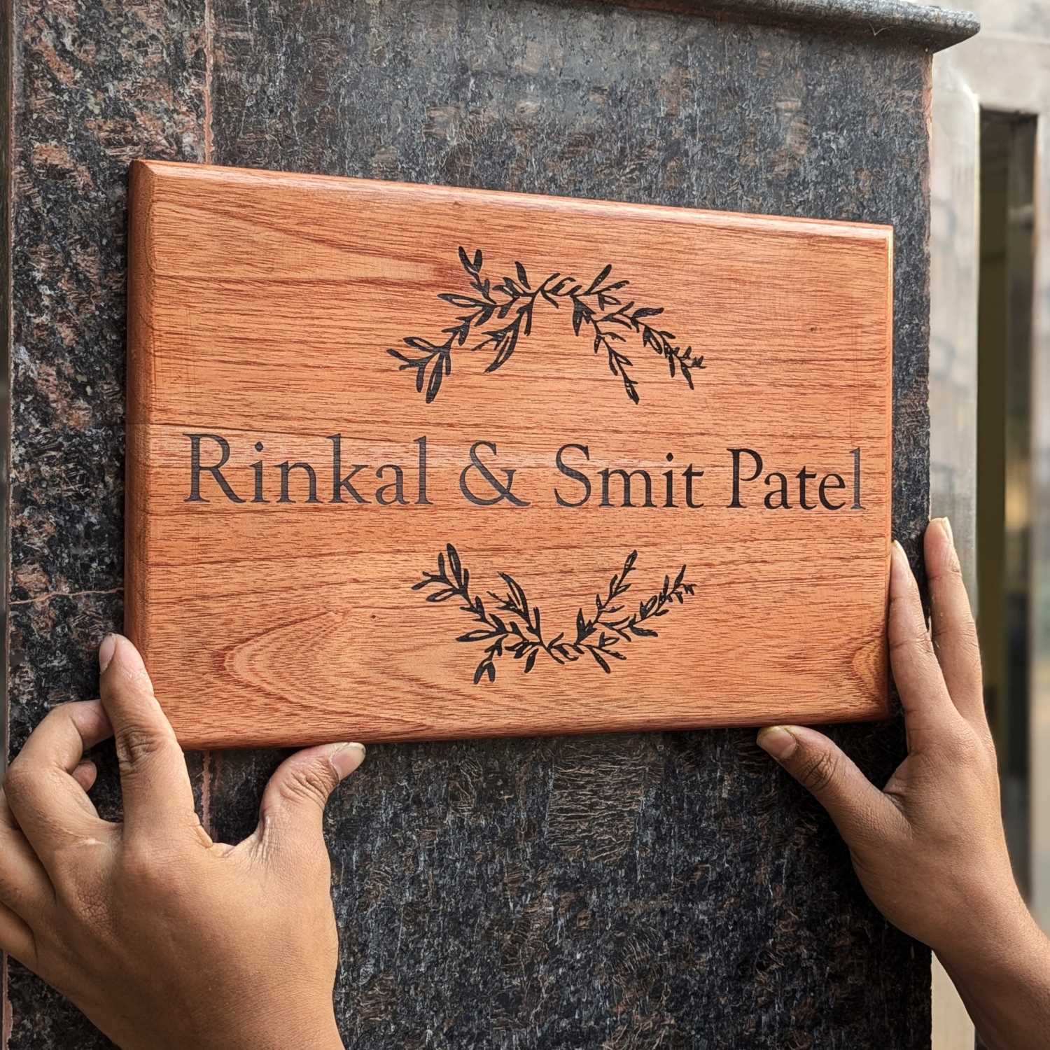 Wooden Nameplates| Custom Desk Nameplates| Wooden Nameplates for Doors ...
