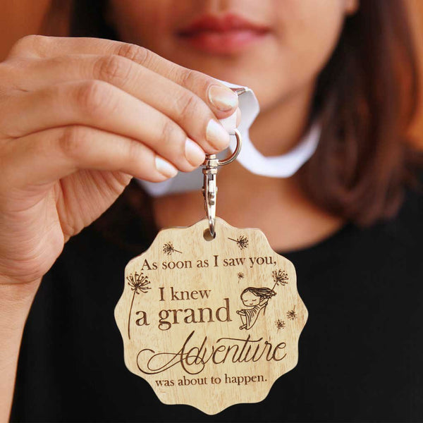 A Grand Adventure Wooden Medal | Gifts For Friends | Romantic Gifts ...