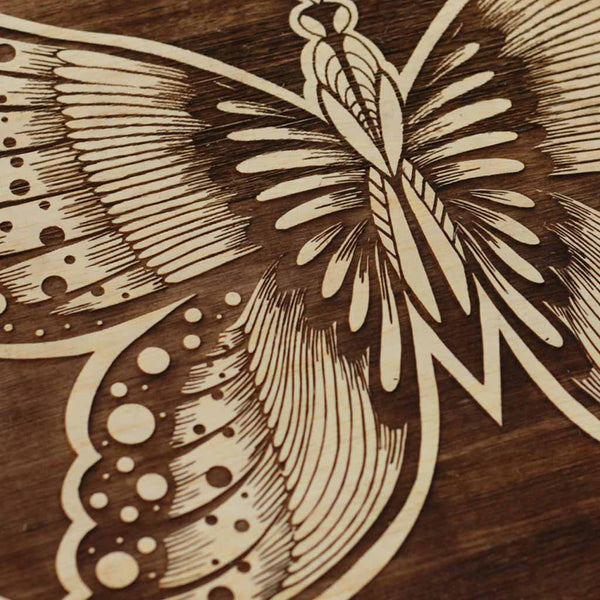 Wood Wall Decor| Butterfly Art on Wood| Wood Carved Wall Art| Home ...