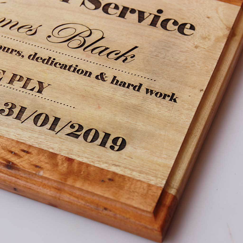 Retirement Plaque - Wooden Award Plaque- Personalized Retirement Gifts ...