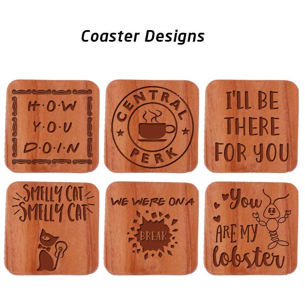 Friends Coasters| Wooden Coaster Set| Gifts For Friends Fans| Home ...