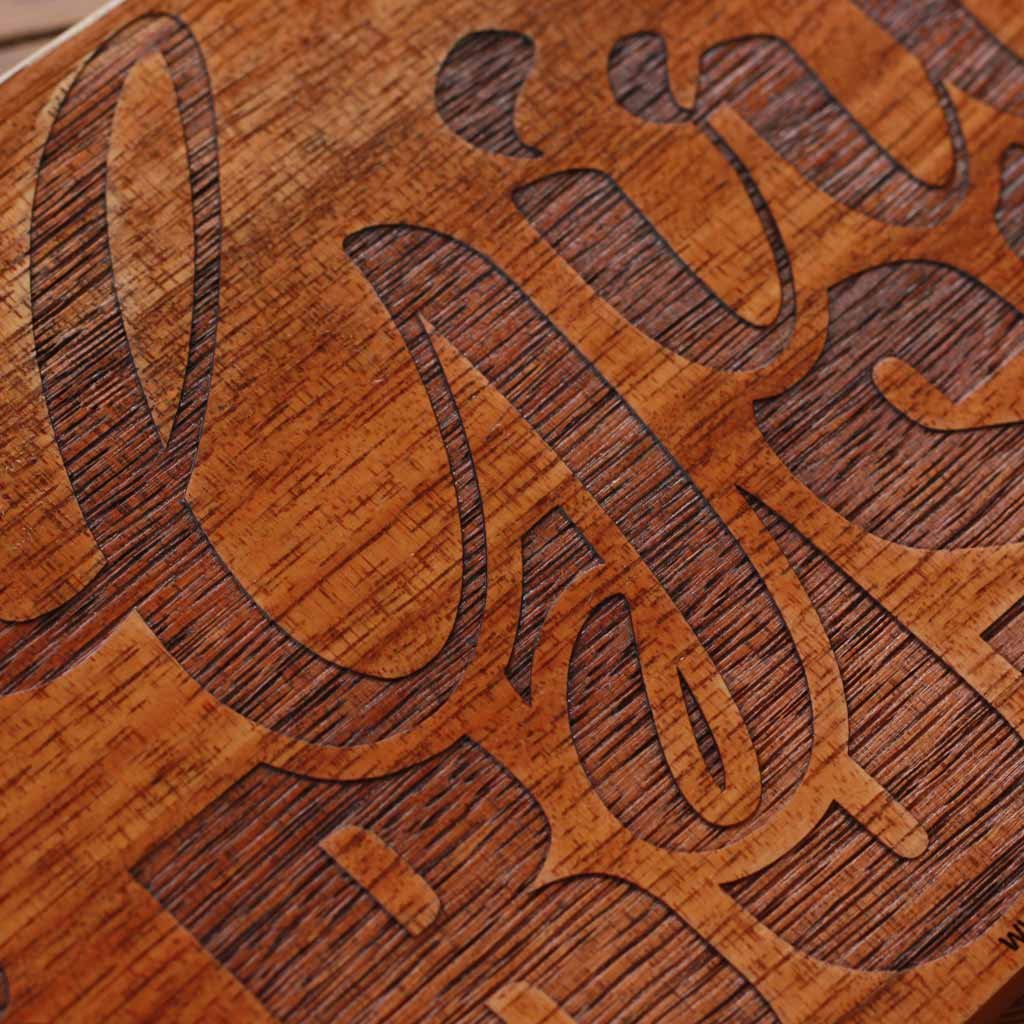 Girl Boss Wood Carved Sign | Feminist Wooden Signs - woodgeekstore