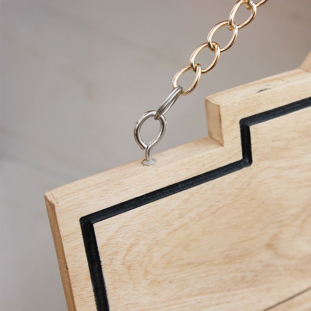 Office Name Plate For Chartered Accountants - Hanging Wooden Sign ...