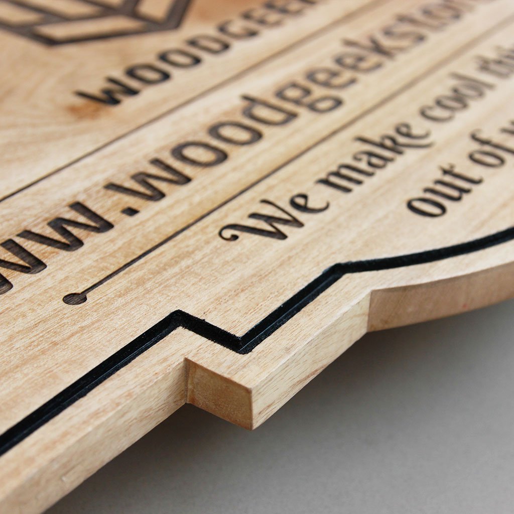 Office Name Plate For Chartered Accountants - Hanging Wooden Sign ...