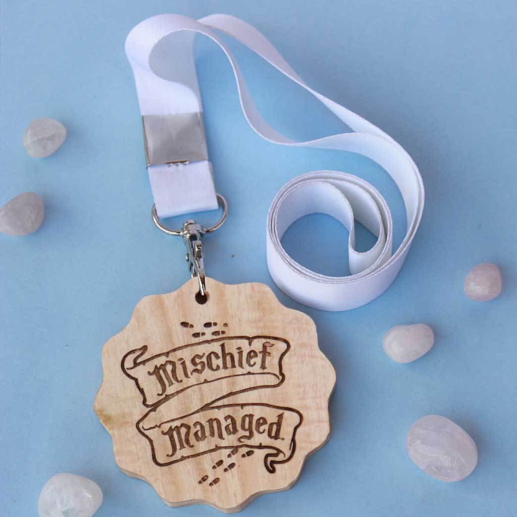 Mischief Managed Medal - Unique Harry Potter Gifts - Custom Medals ...