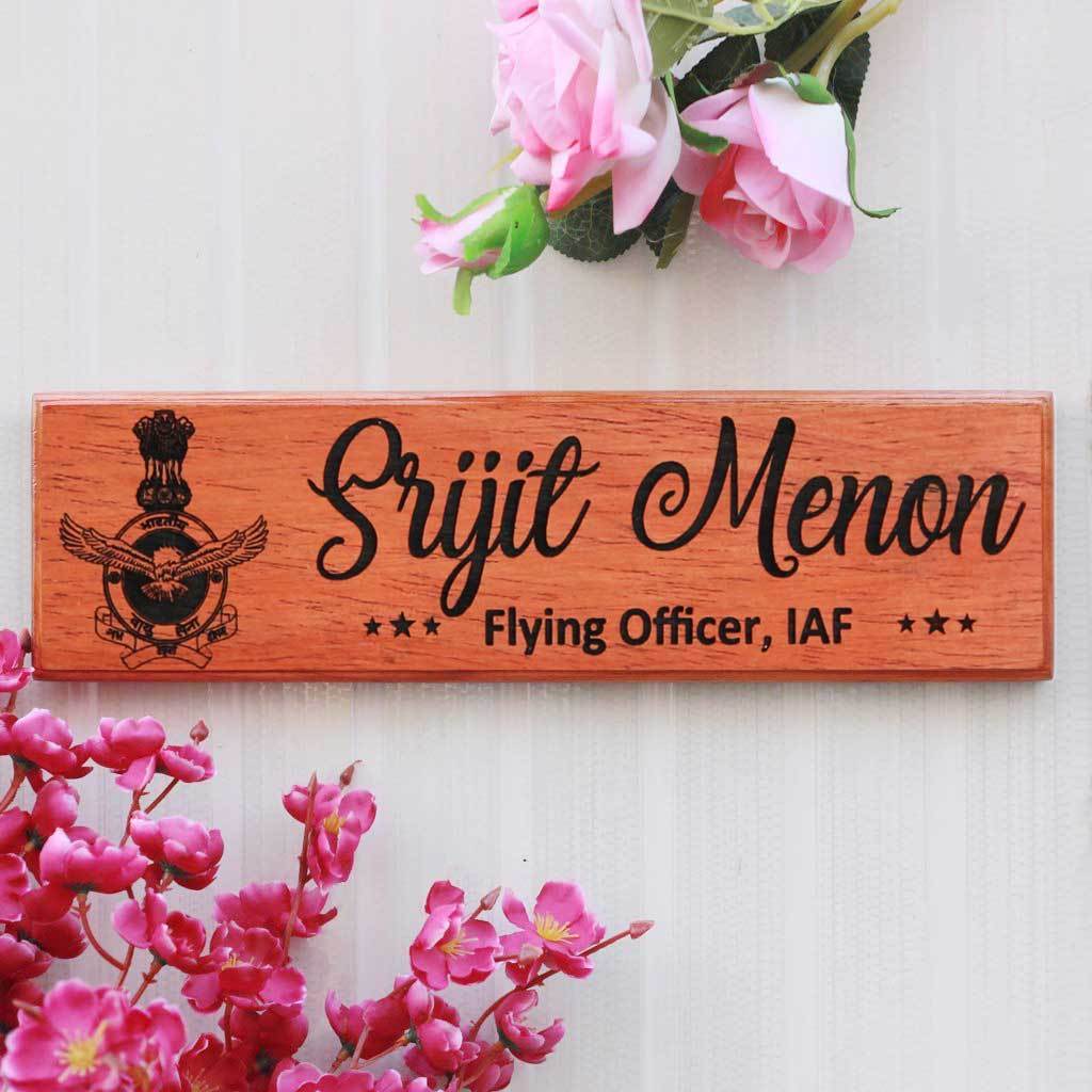 Wooden Nameplates| Custom Desk Nameplates| Wooden Nameplates for Doors ...
