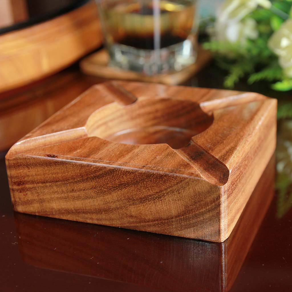 Walnut Wood Ashtray | Unique Designer Ashtrays | Gifts For Smokers ...