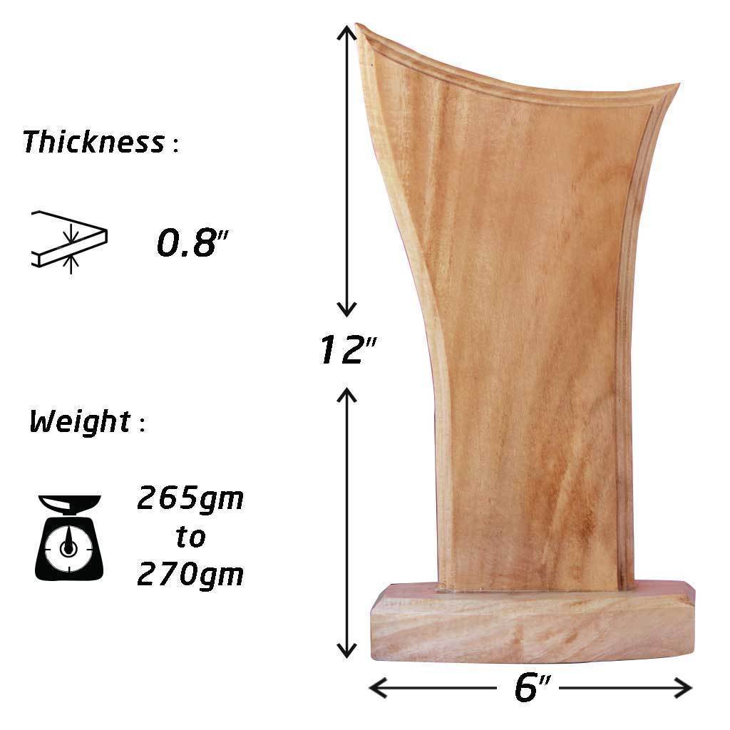 Wooden Award Standee for Office - Employee Recognition Awards ...