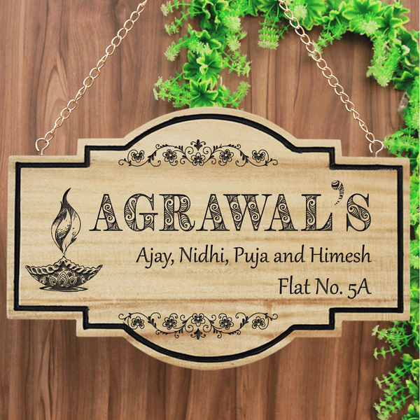 House Name Plate Ideas Royal House Name Plate | Personalized | 12x4