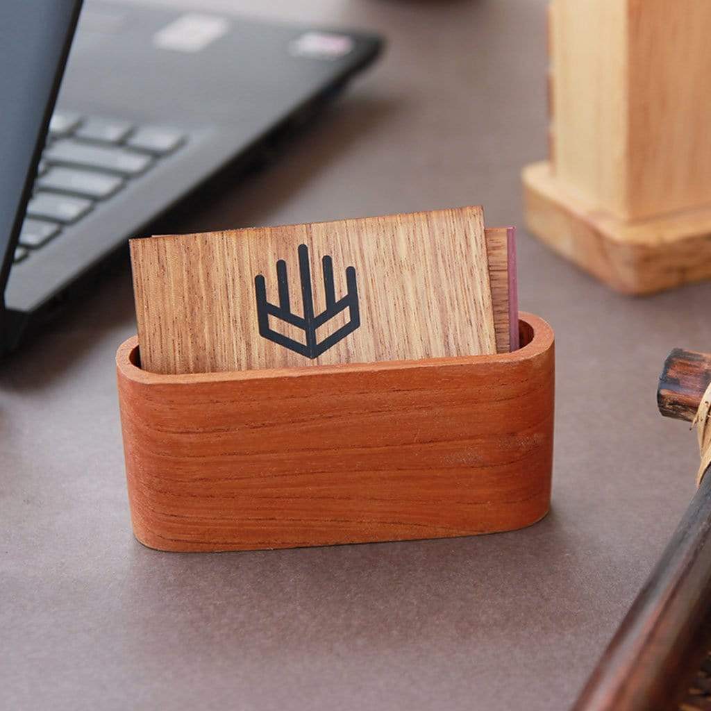 Personalized Visiting Card Holder|Wooden Visiting Card Holder ...