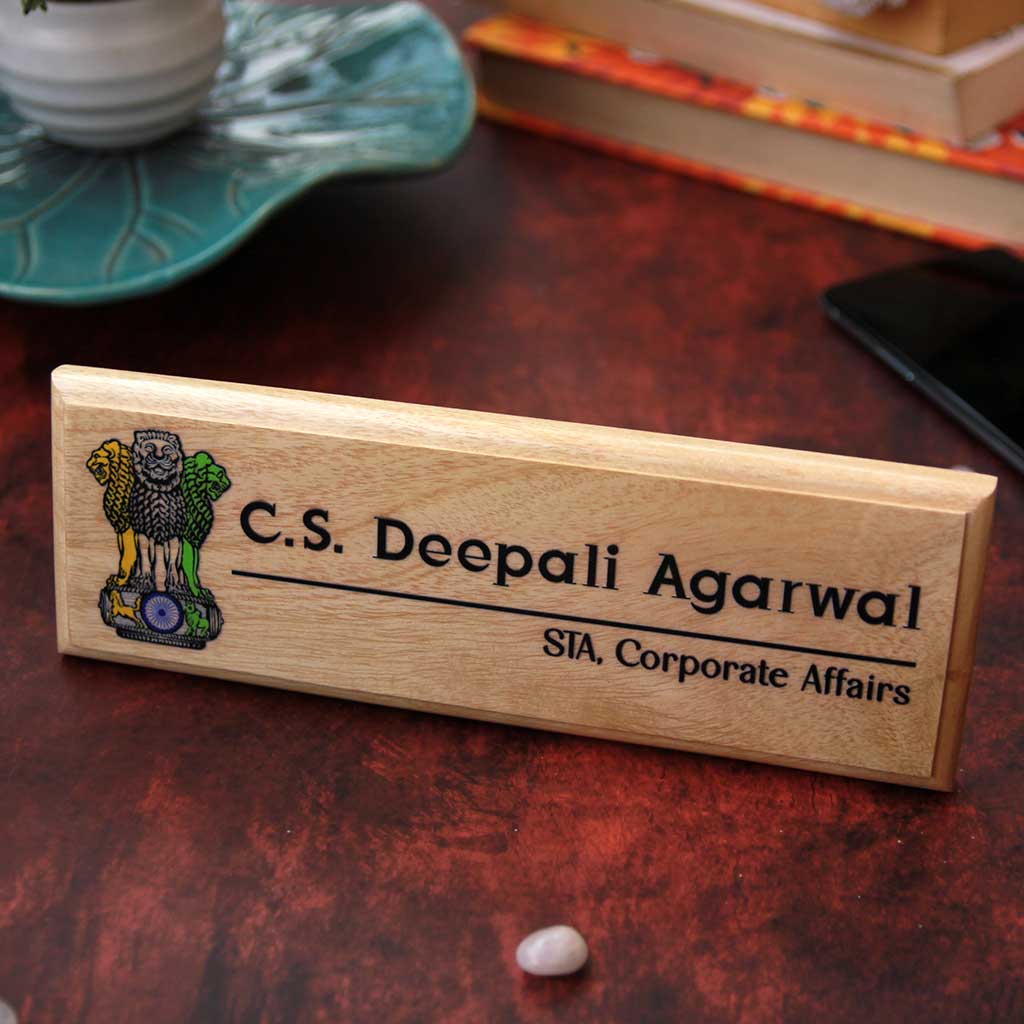 Ceramic Name Plate Designs