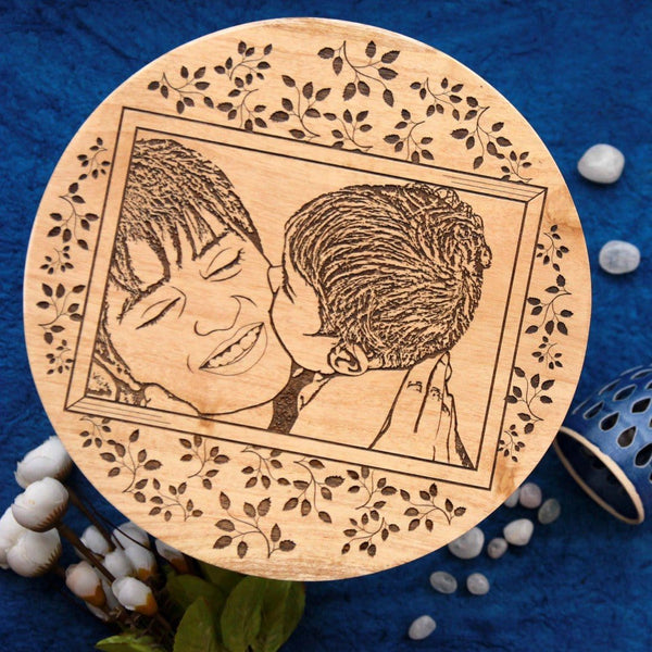 Circular Wooden Posters for Kids - woodgeekstore