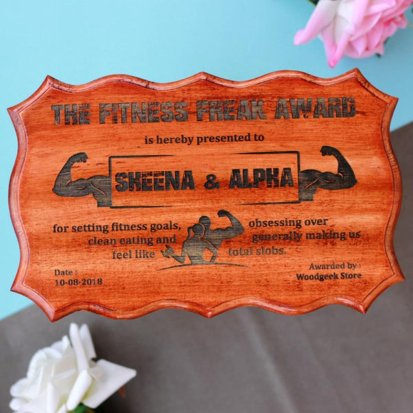 The Fitness Freak Funny Award Certificates for Friends & Colleagues ...