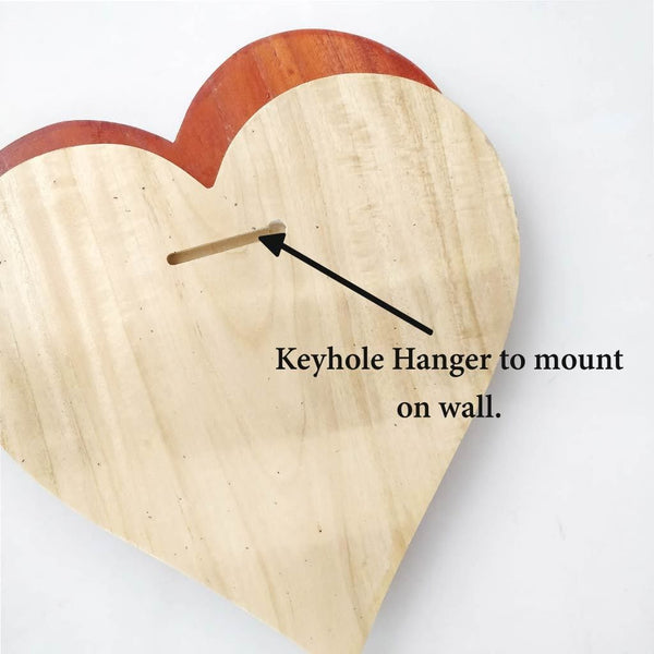 Happy Birthday Heart-Shaped Wooden Frame| Romantic Birthday Gifts ...