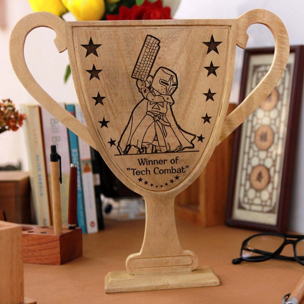 Funny Wooden Trophy for Programmers -Personalized Gifts- funny gifts ...